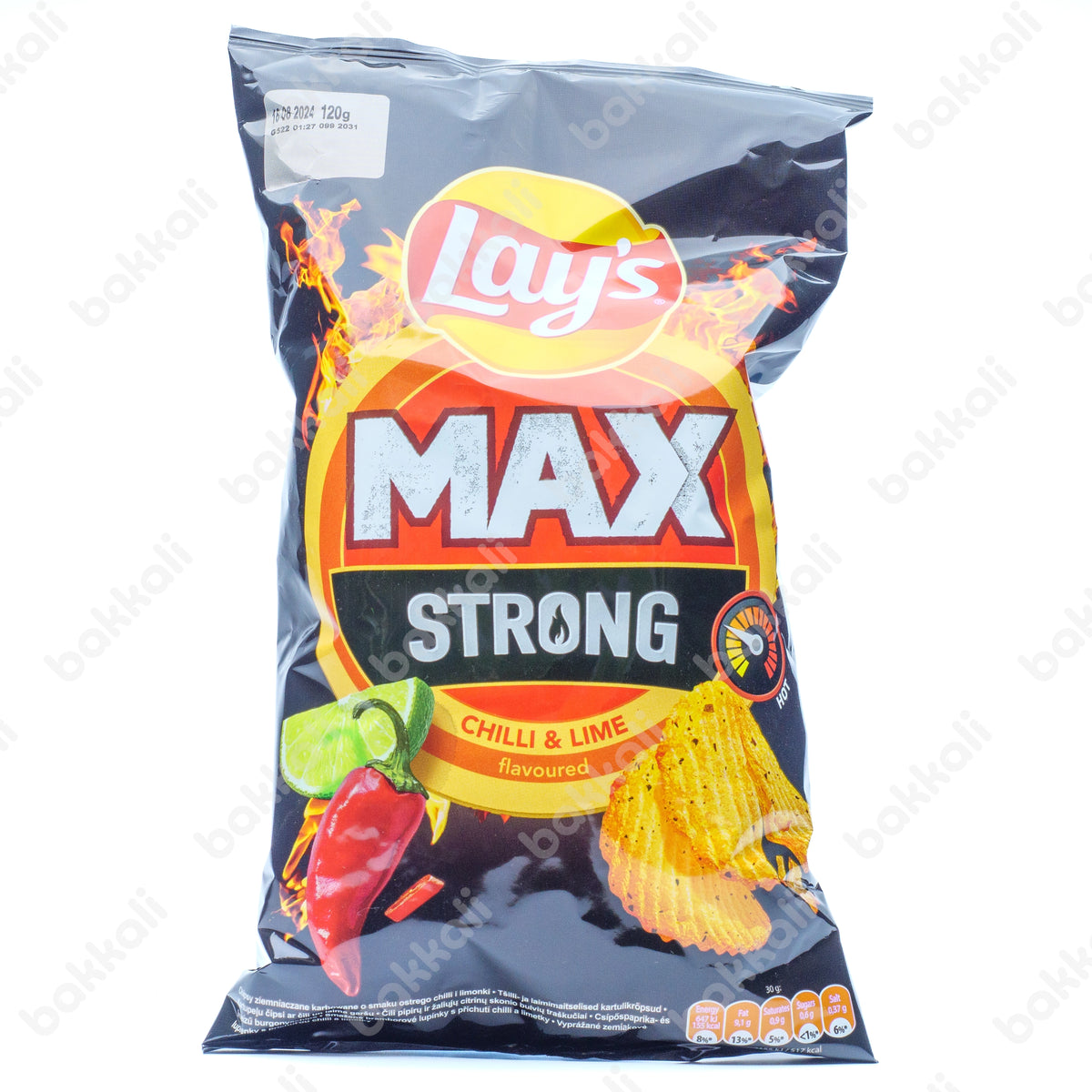 Lays Strong Chilli & Lime 120g – Bakkali