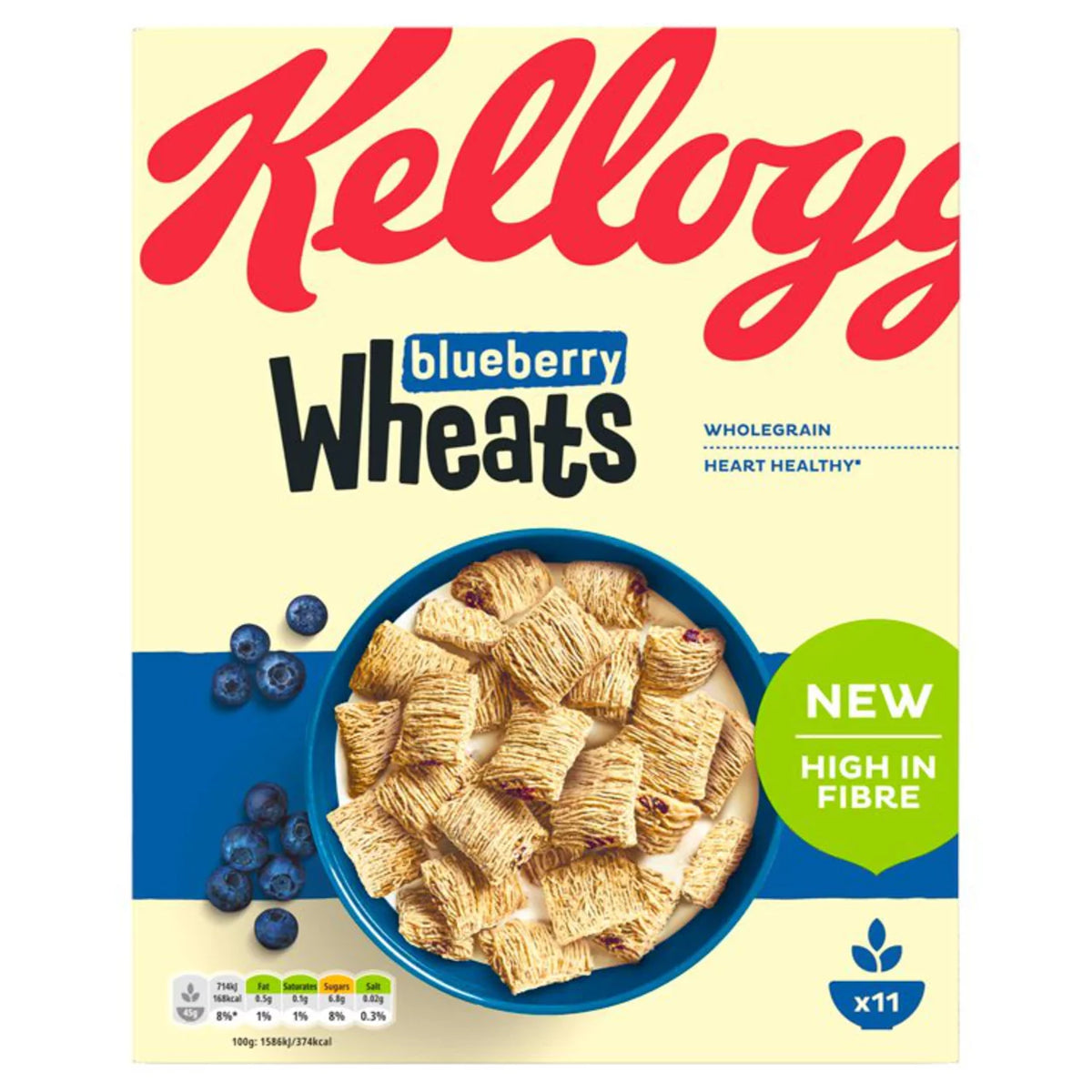Kellogg's Blueberry Wheats 500g – Bakkali