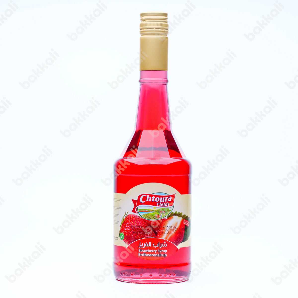 Chtoura Fields Strawberry Syrup 600ml – Bakkali