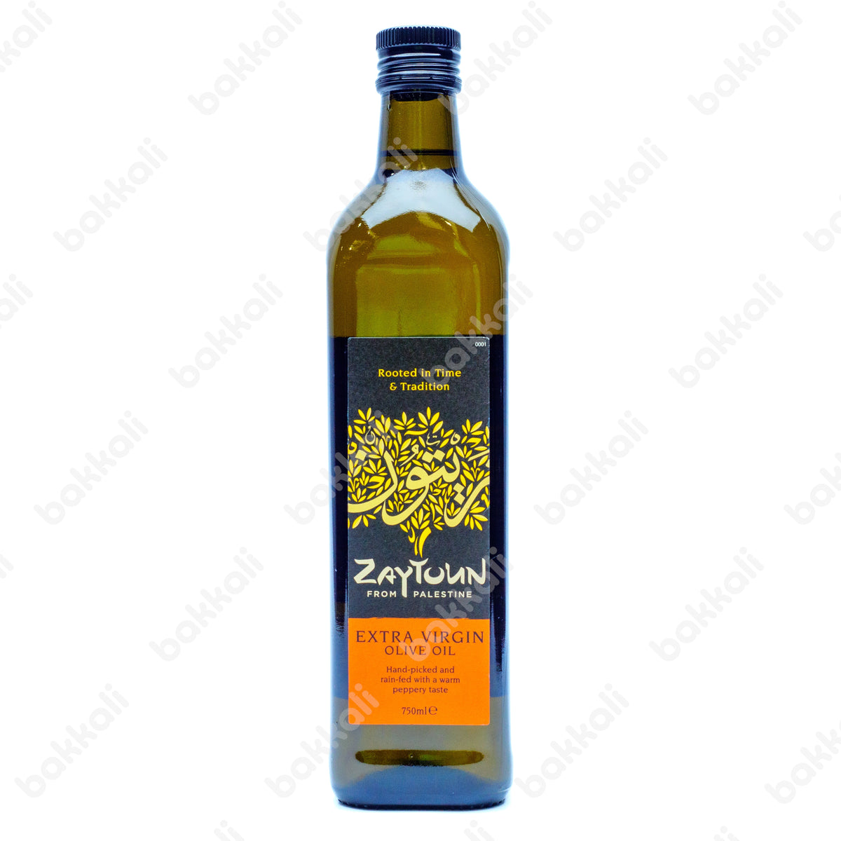 Zaytoun Palestinian Extra Virgin Olive Oil 750ml – Bakkali