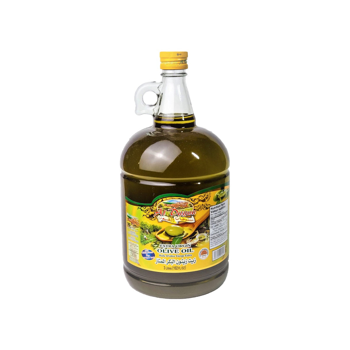 Al Dayaa Extra Virgin Olive Oil 3L – Bakkali