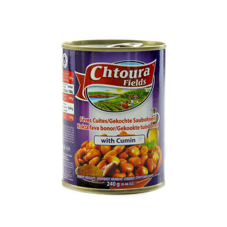 Chtoura Fields Feves Cuites Beans With Cumin 400G – Bakkali