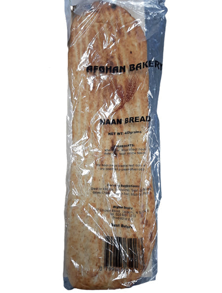 Afghan Bakery Naan Bread 400g – Bakkali