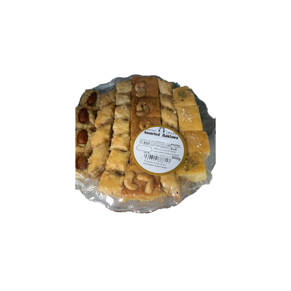 Damas Gate Assorted Baklawa 800g – Bakkali